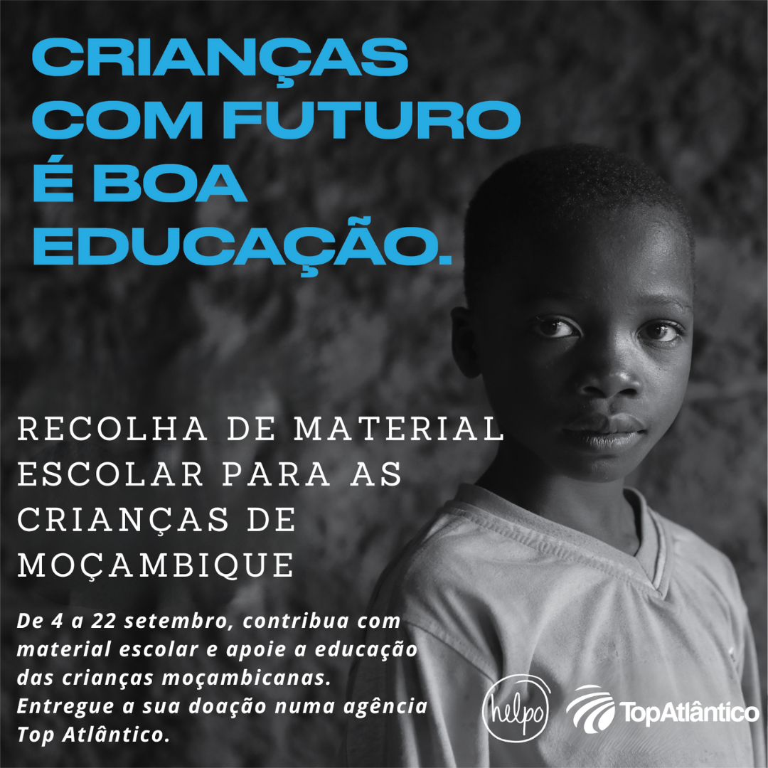 Helpo Top Atlântico Recolhe Material Escolar Para Apoiar A Educação De